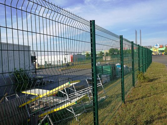 Folding Welded V 3d Wire Mesh Fence Pvc Galvanized