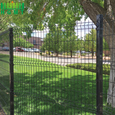 3d Curvy Galvanized Welded Wire Mesh Fence 3D Triangle Mesh