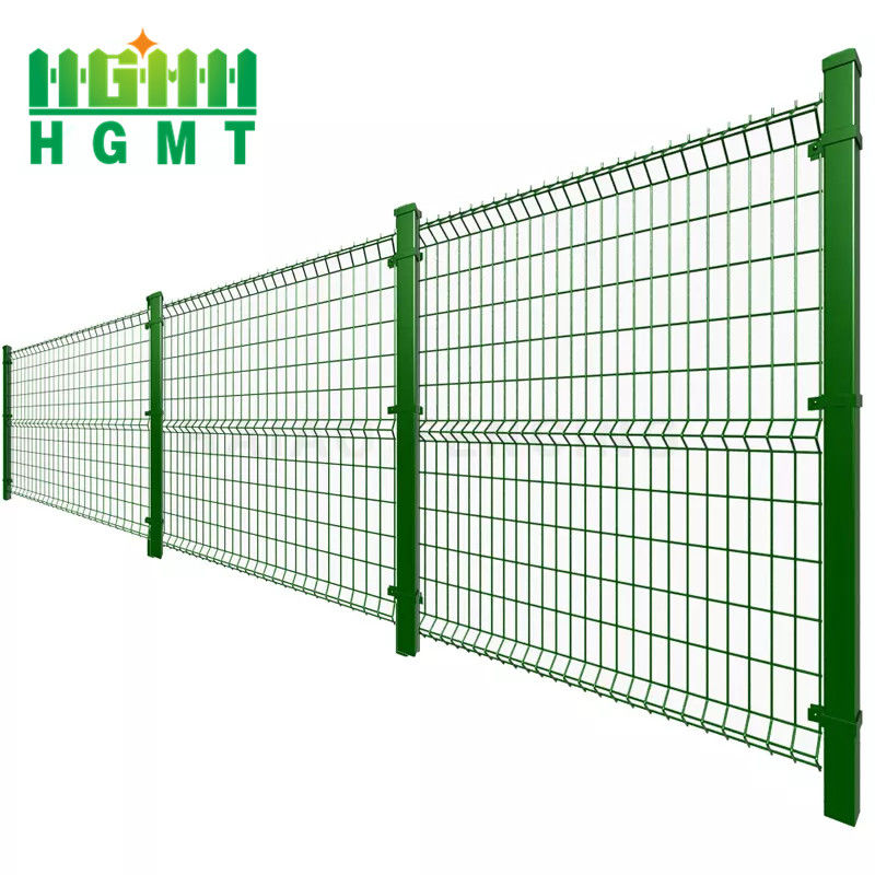 Outdoor Decorative 3D Curved Welded Wire Mesh Garden Fence For Fence Panel