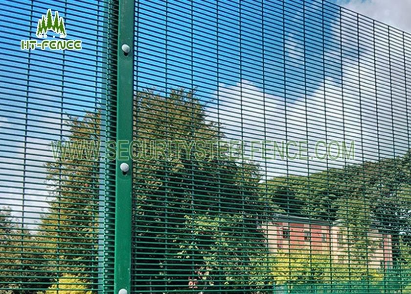 8ft Anti Climb Security Fence Panels 3 Bends Hot Dipped Galvanized For ...
