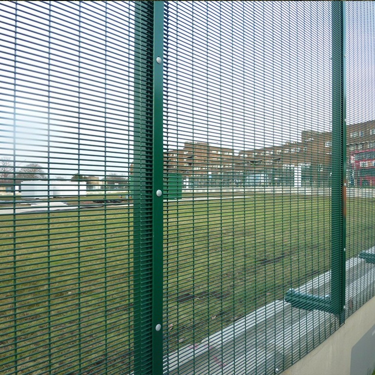 Anti Climb 358 Green Grey PVC Painted Galvanized Iron Steel Stainless ...