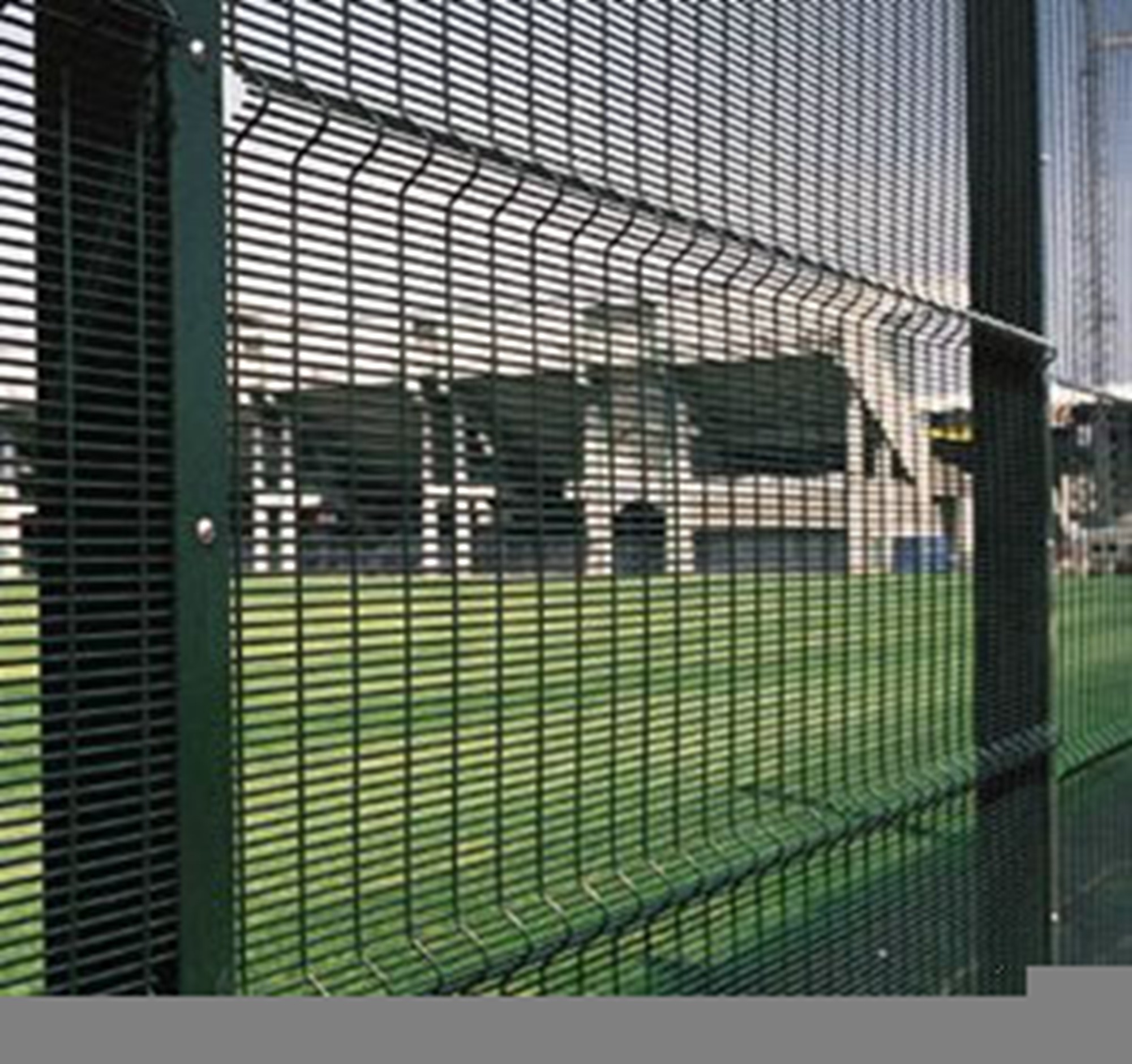 High Security Anti Climb 358 Mesh Fencing Powder Coated