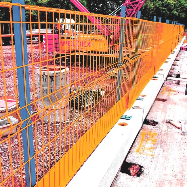 Customizable Bolt On Edge Protection Barrier Powder Coated