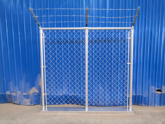 H2m Galvanized Steel Chain Link Fence
