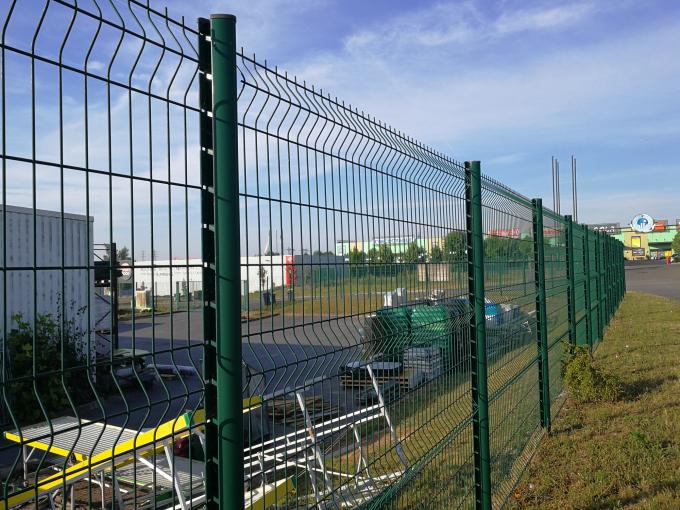 3d V Bending Curved Welded Wire Mesh Fence Hot Galvanized Steel Metal ...